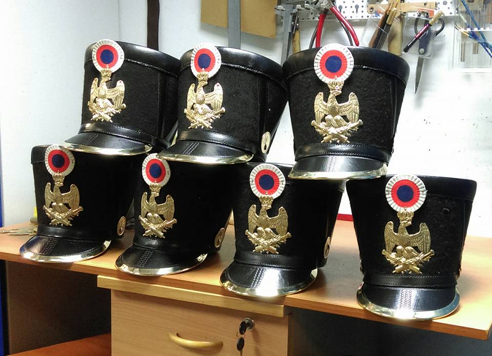 COMPLETE Shako hats with accessories – MAP Crafts