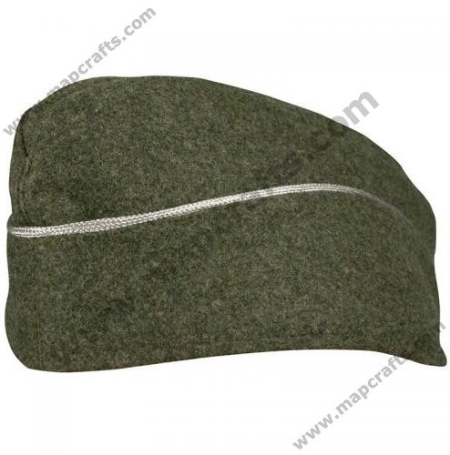 German M40 Waffen SS Overseas Side Cap Officer Repro — ++ – MAP Crafts