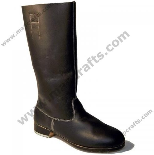 German Tropical High Boots Canvas and Leather WW2 Repro – MAP Crafts