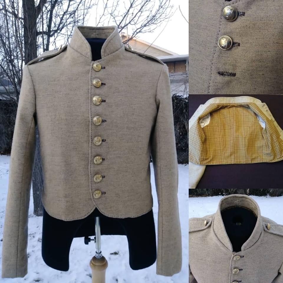 Confederate Artillery Shell Jacket – MAP Crafts