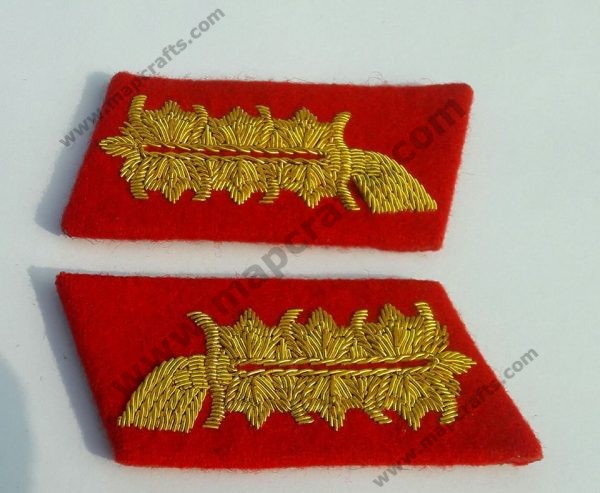 WW2 German Army General Uniform Collar Tabs – MAP Crafts
