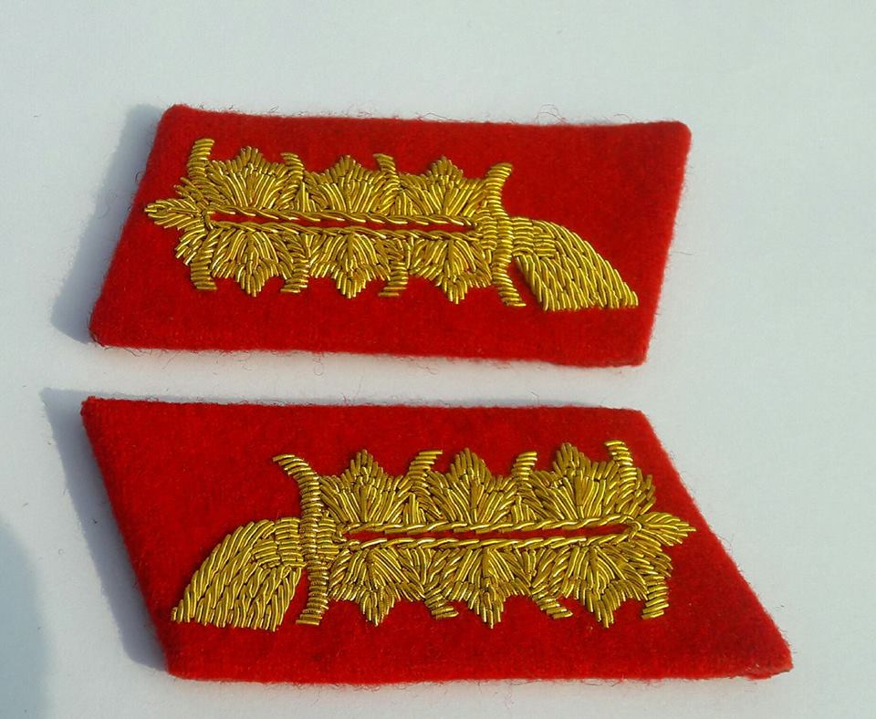 WW2 German Army General Uniform Collar Tabs – MAP Crafts