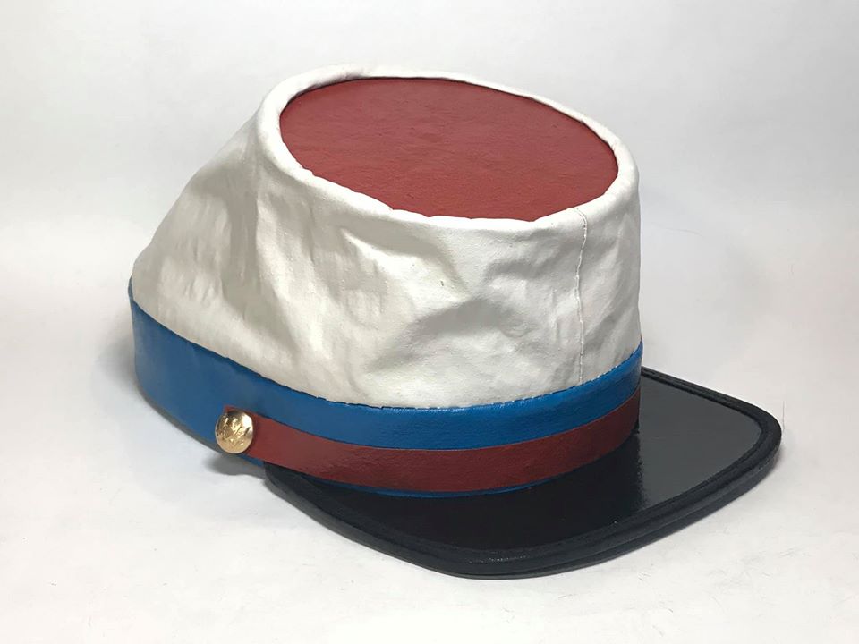 kepi Made of painted cloth – MAP Crafts